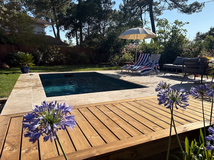 Villa Avec Piscine - Emplacement Idéal - Seignosse