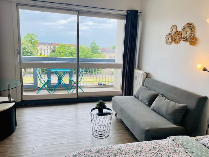 Appartement Centre-ville Belle Vue, Proche La Gare - Chalon-sur-Saône