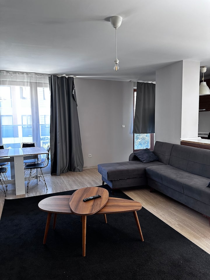 1+1 Modern Minimal Flat In Bostanci - Heybeliada