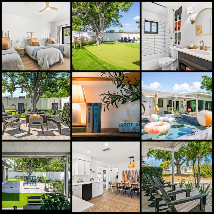 2 Cottages-hot Tub+outdoor Space+10 Min Beaches - Bradenton Beach, FL