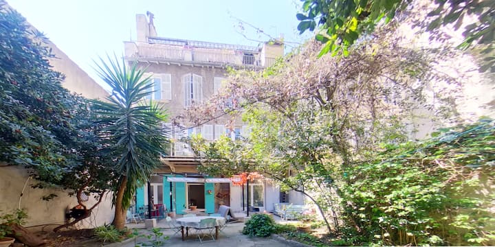 éCrin De Verdure Rénové (10p, Jardin & Garage) - Marseille