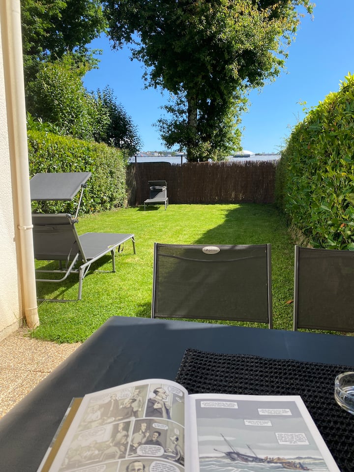 Rare ⚠️ Superbe T2 Cœur Vannes Rdc Jardin Mi-ombre - Vannes