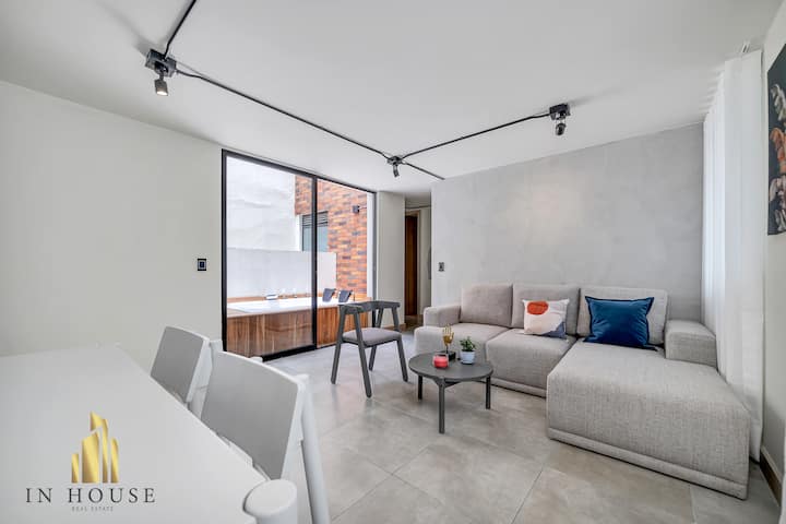 Casa Solei 12-9 - Apto Elegante Con Jacuzzi/ Ac - Medellín