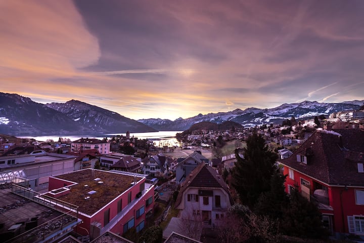 Panorama Two - Bed Room Apartment - No Elevator - Spiez