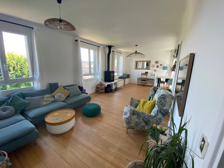 Spacious, Light And Airy Flat With Garden - Bayonne