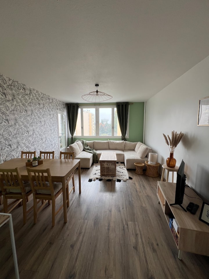 Appart 8 Pers - Très Lumineux - Chalon-sur-Saône