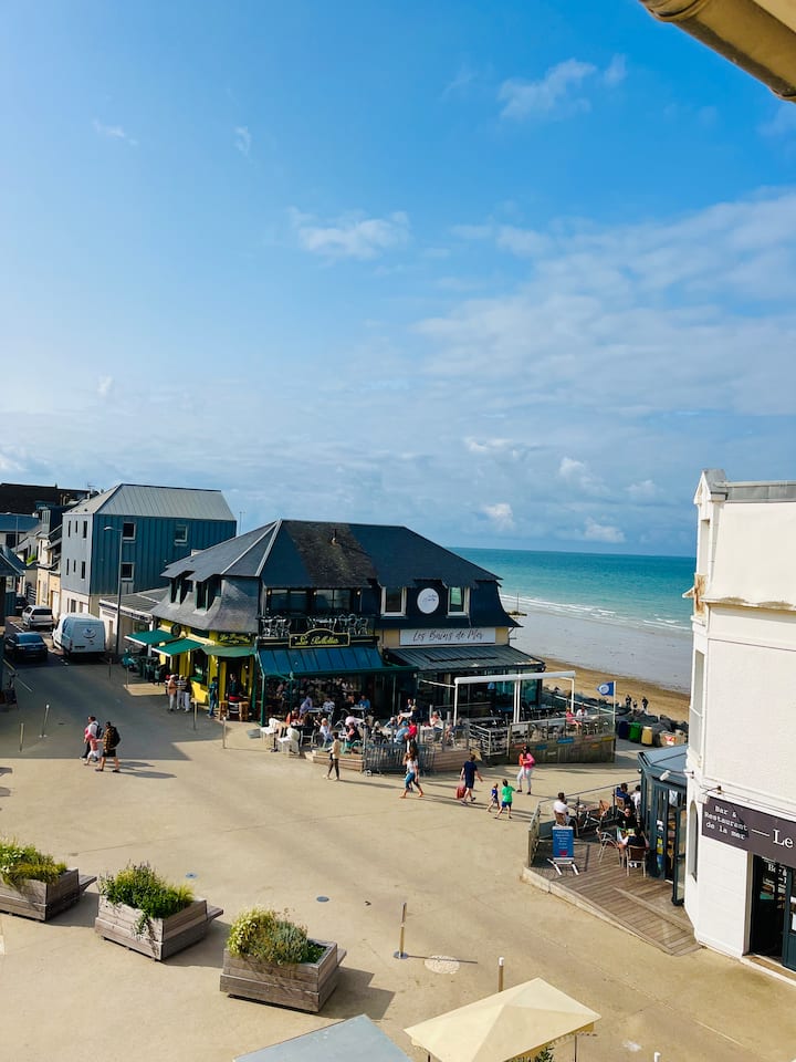 Escale à Coutainville : Vue Mer , Centre - Hauteville-sur-Mer