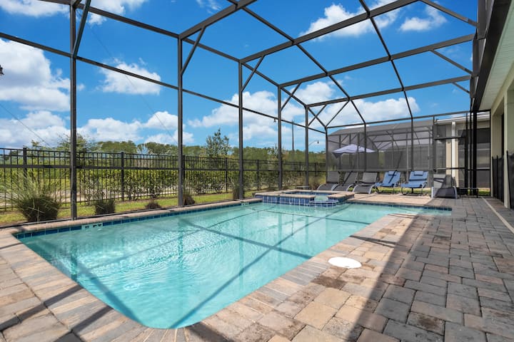 Magical 7br Stay | Pool, Games, Near Disney - Kissimmee