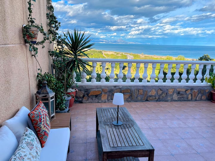 Sea-view Hill House - Isla de Tabarca