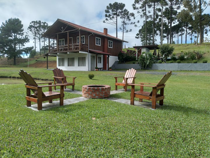 Casa Aconchegante Em Meio à Natureza - Bom Retiro