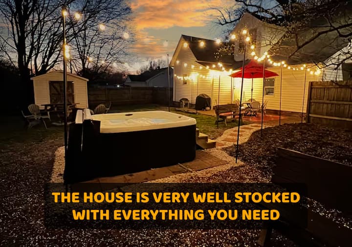 Cozy Home In Graham | Hot Tub | Bbq - Graham-Mebane Lake