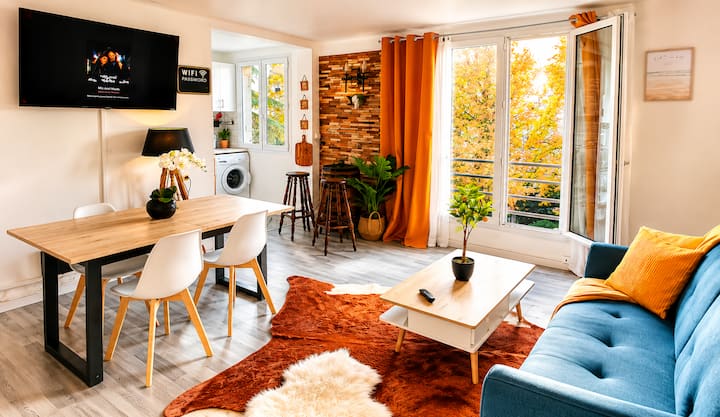 Appartement Lumineux Cosy Et Calme Proche Du Métro - Créteil