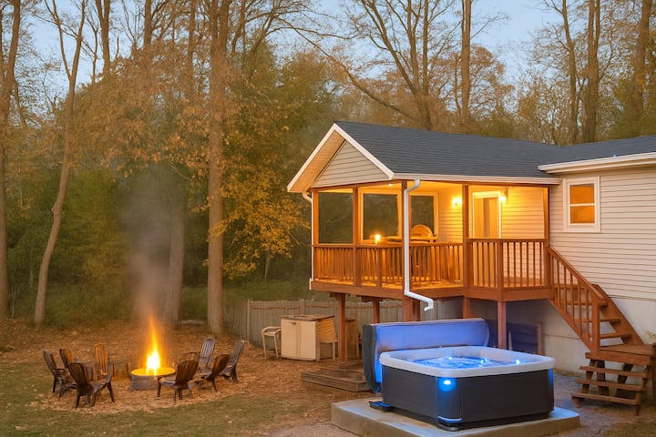Beacon Beauty 4/2, Hot Tub,pool,wifi,1.5m To Town - Beacon, NY
