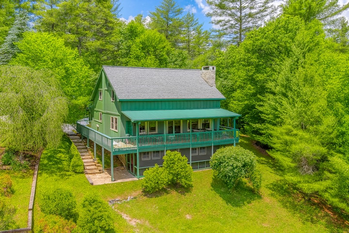 Highlands Spacious Cabin W/hot Tub,games,gym+wifi - Highlands, NC