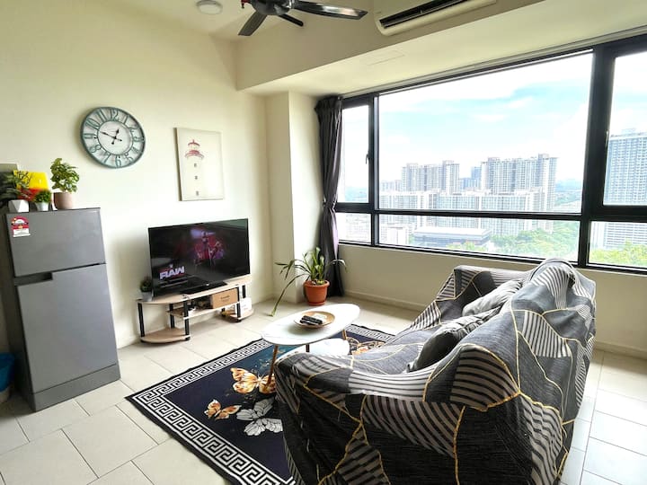 Hevean Suite-1br~tamarind|wifi|netflix| Parking - Cyberjaya