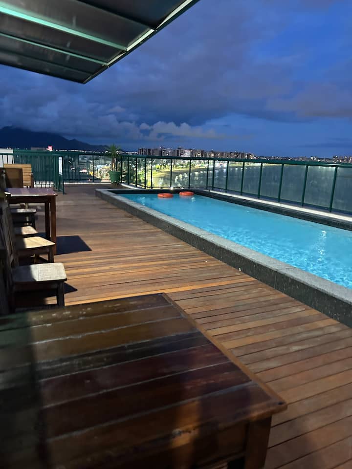 508 Loft Encantador Em Frente A Praia - ブラジル ビトリア