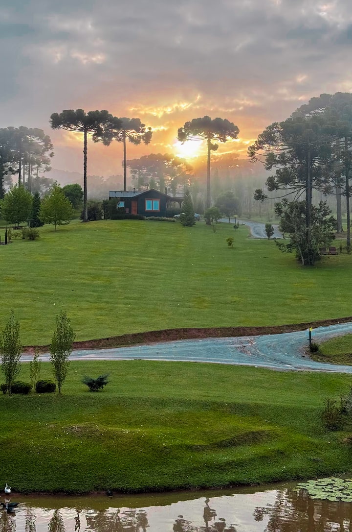 Cabana Romântica Com Café Da Manhã - Urubici