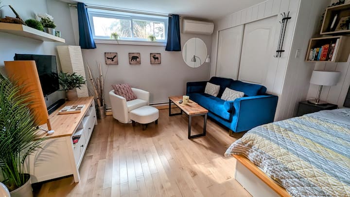 Cozy Studio Apartment Minutes From Gatineau Park - Ottawa