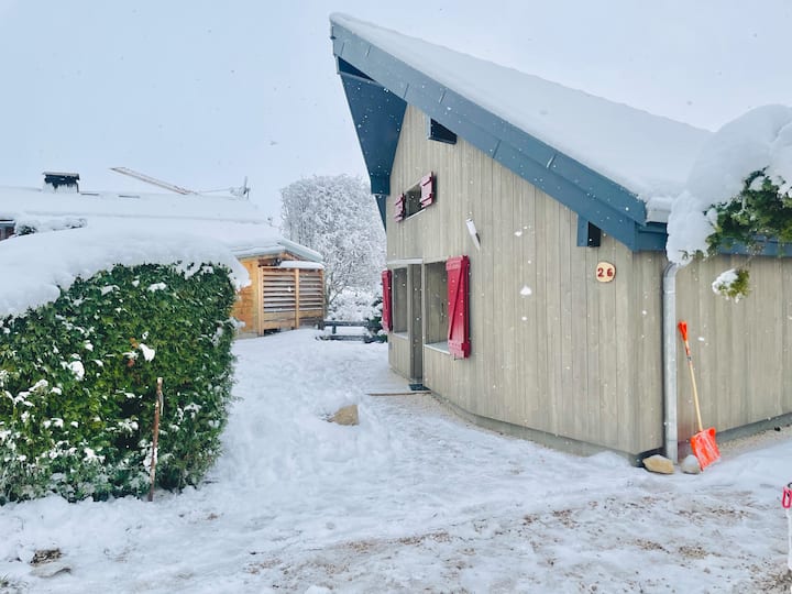 Le Chabotin, Chalet Cocooning Aux Pieds Des Pistes - Métabief