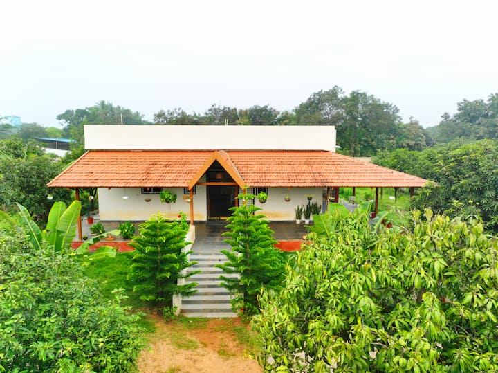 Country Farmhouse In The Midst Of Mango Groves - Telangana
