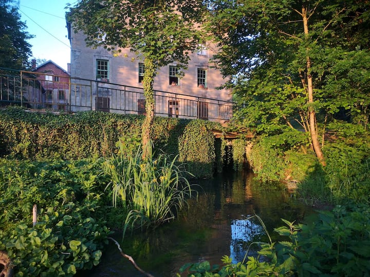 Moulin De Charme Au Bord De L'eau - Senon