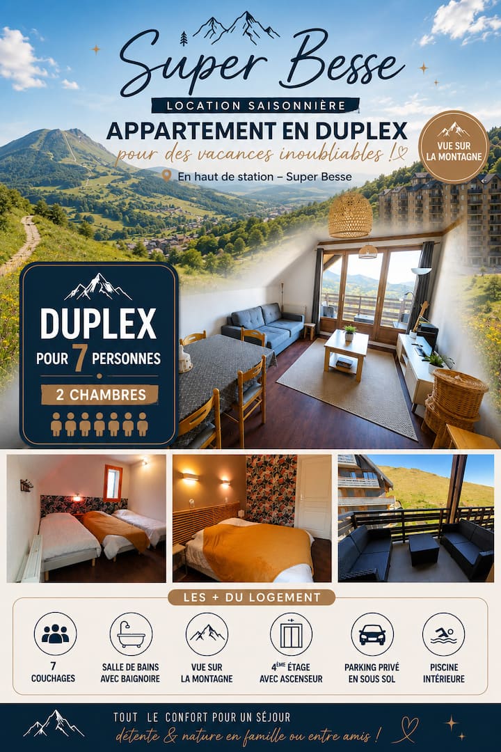 4149a Appartement En Flanc De Montagnes Au Pied Du - Lac Pavin