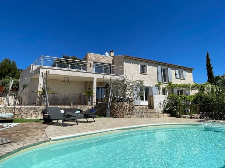 Villa De Charme En Provence Verte - - Var