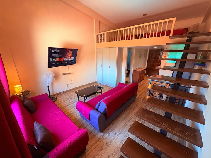 Awesome Loft Experience With Pool, Disney+ & Wifi - Subic