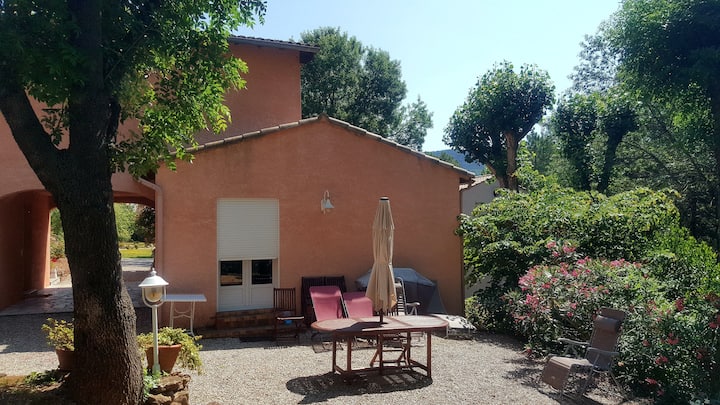 Gîte La Pignada 4 Pers à Fozières - Calme & Nature - Lodève