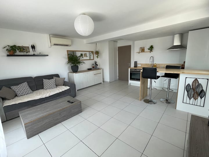 Bel Appartement, Proche Plages Clim Parking Balcon - Saint-Cyprien Plage