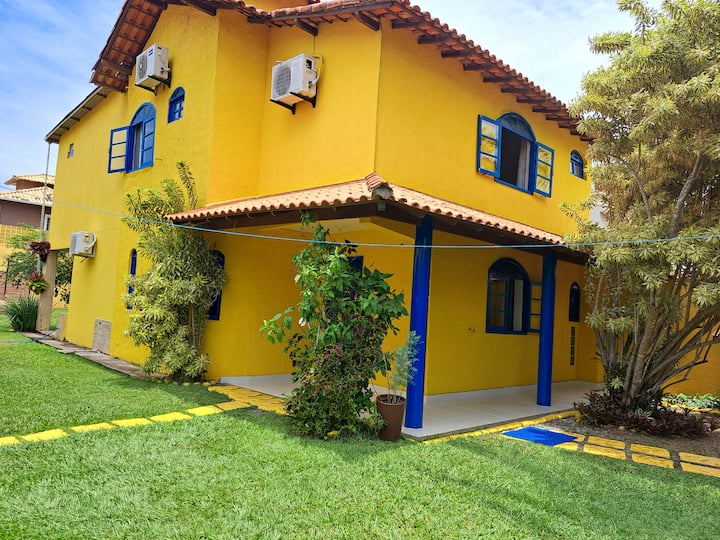 Linda Casa Espaçosa, Amplo  Jardim,  Piscina E - Rio das Ostras