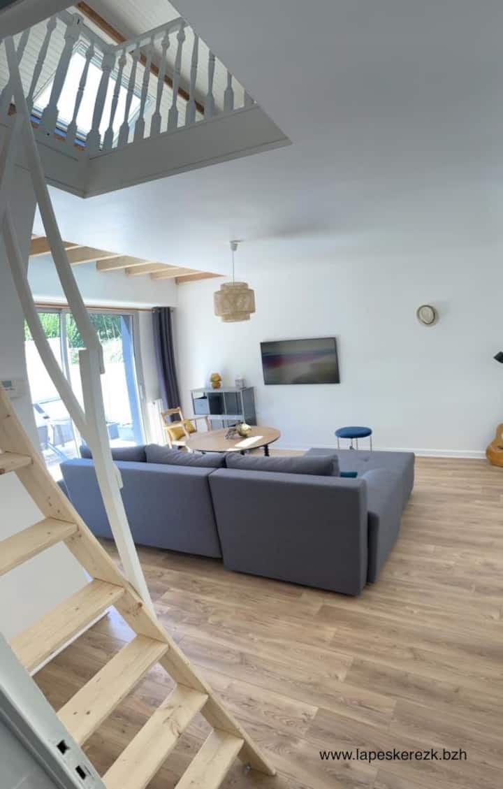 Grande Maison De Famille Avec Piscine - Finistère