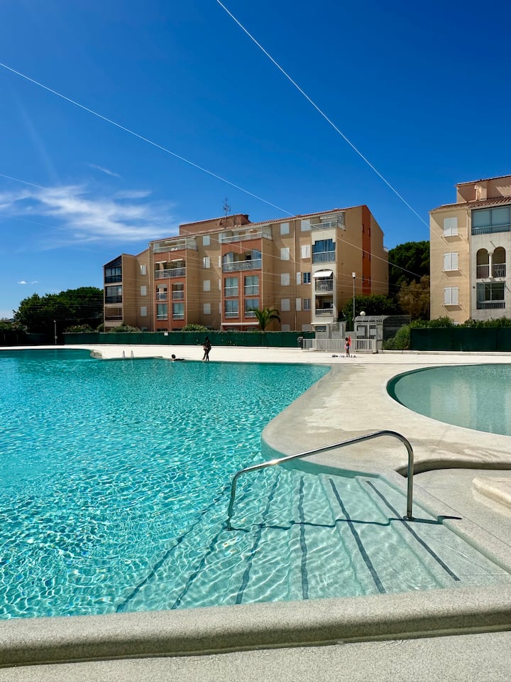 T2 Fréjus, Résidence Avec Piscine Le Lagon Bleu - Fréjus