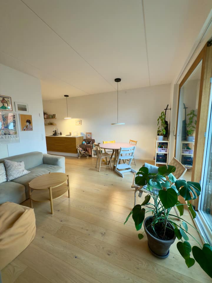 Skøn Central Lejlighed Med Stor Altan Og Parkering - Copenhaguen