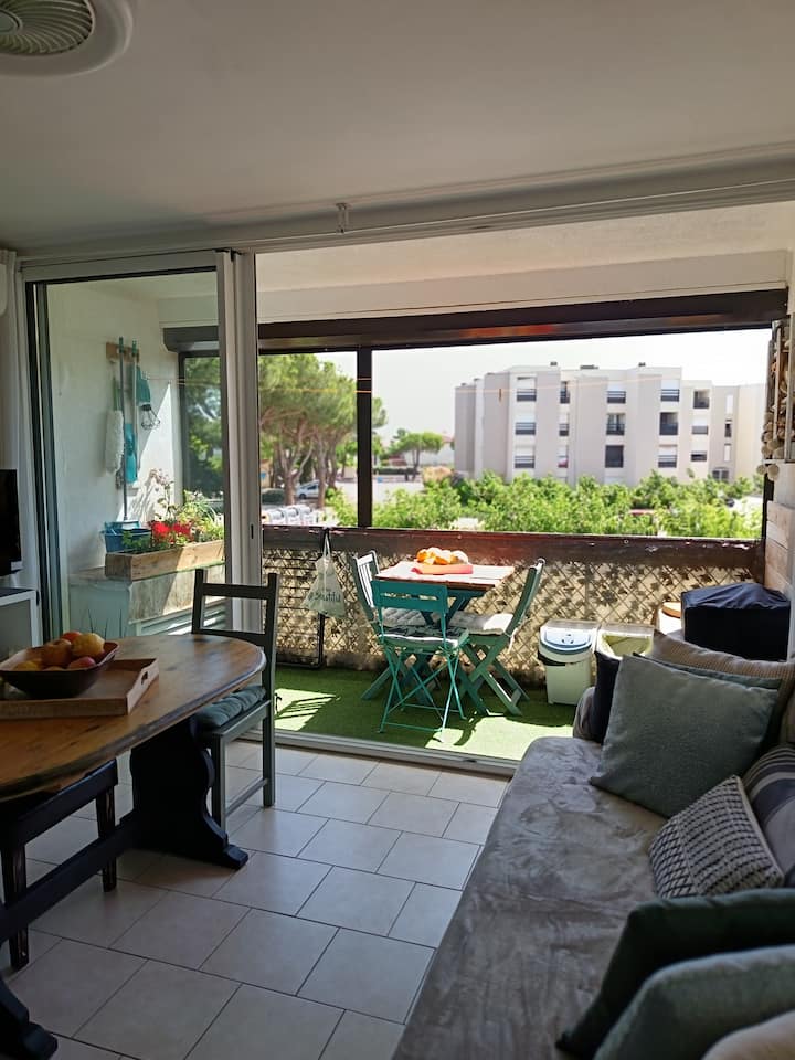 T2 40m2 à 200 M Des Plages, Port Et Tous Commerces - Saint-Cyprien Plage