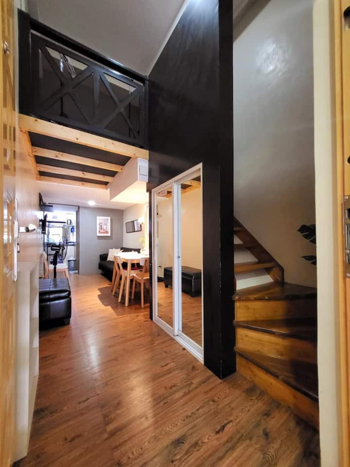 Spacious Loft Type W/ 2 Queen 2 Sofa Bed - 5min Sm - Baguio