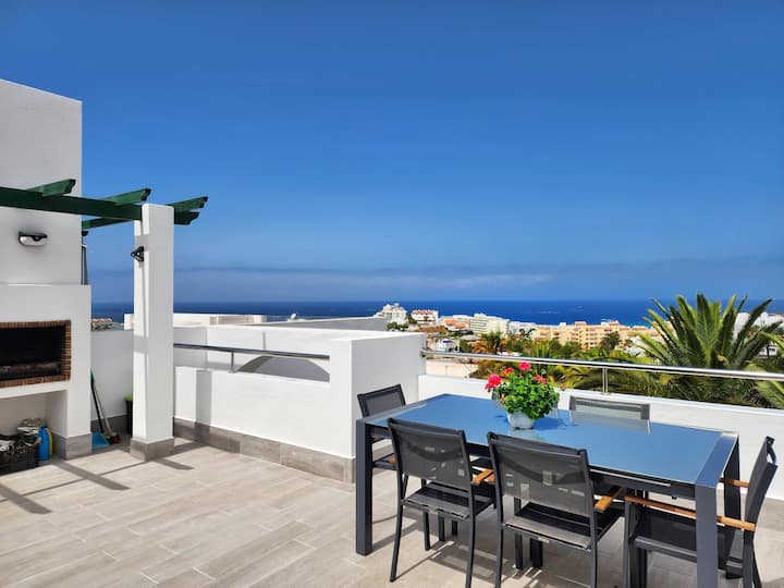 2 Bedrooms Flat- Costa Adeje, Huge Terrace And Bbq - Costa Adeje