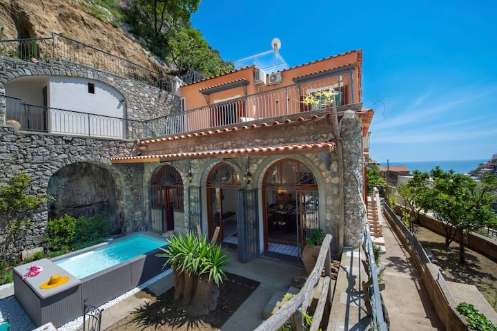 Villa Due Sorelle Positano - Pool & Terraces - 포시타노