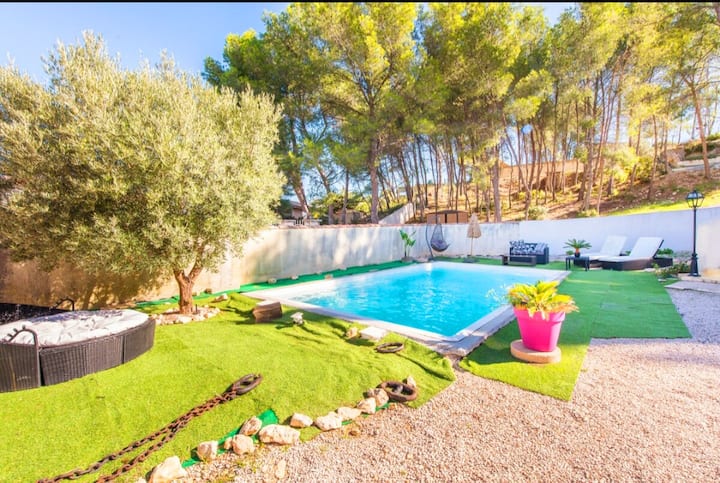 Mega Villa Vue Mer,piscine,proche Plage Côte Bleue - Martigues