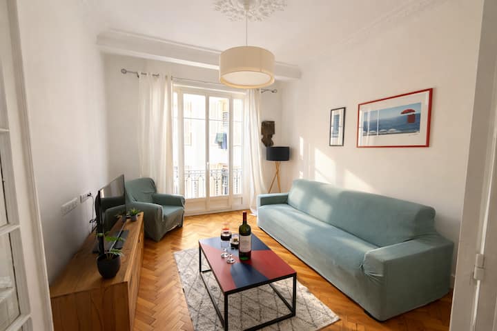 Spacieux 2p Balcon A/c Nice Libération - Nice