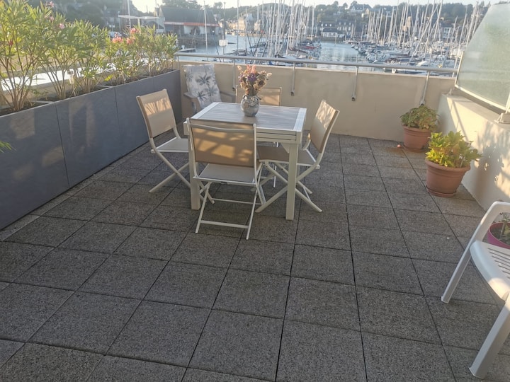 Charmant T2 Avec Terrasse Vue Sur Port De Dahouet - Pléneuf-Val-André