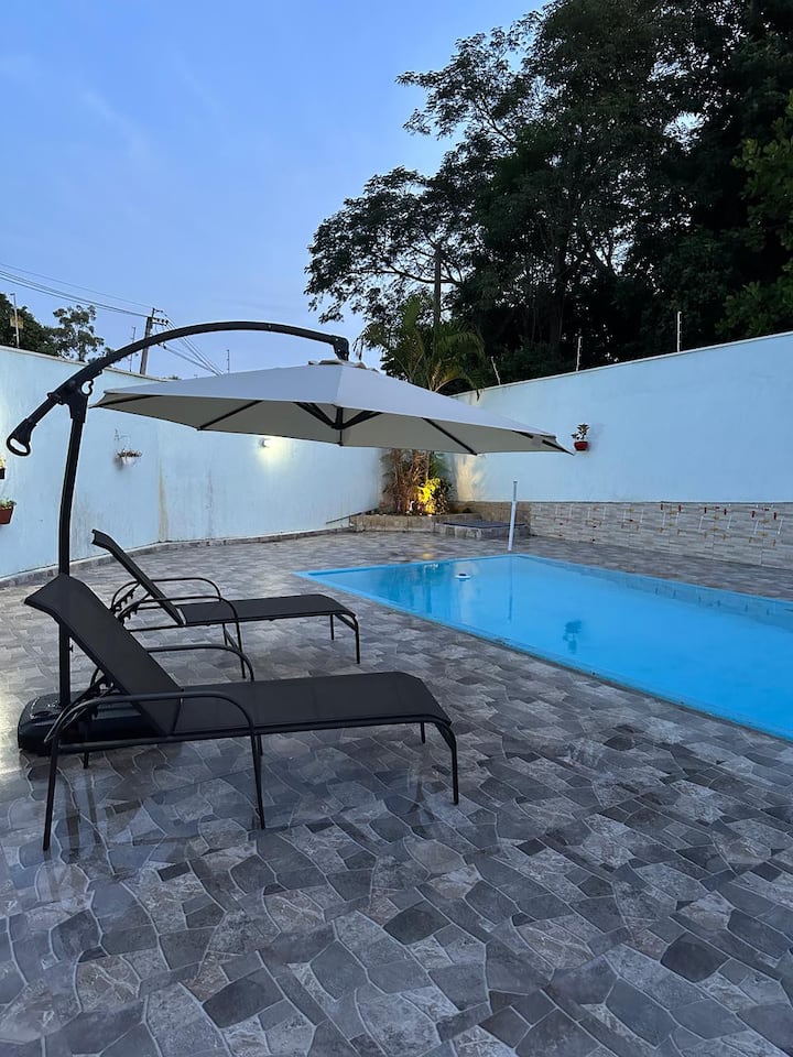 Casa Com Piscina Espaço Amplo E Aconchegante. - Limeira