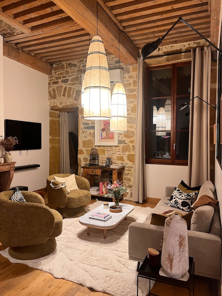 Vieux Lyon : Superbe Appartement En Hypercentre - Lione
