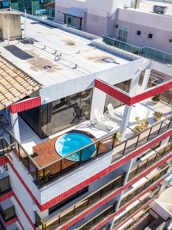 Cobertura Com Piscina E Vista Para O Mar.. - Arraial do Cabo