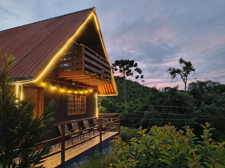 Chalé Alpino Com Lareira Em Campos Do Jordão - Campos do Jordão