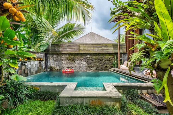 Romantic Private Pool Villa With Lush Jungle View - Indonesia