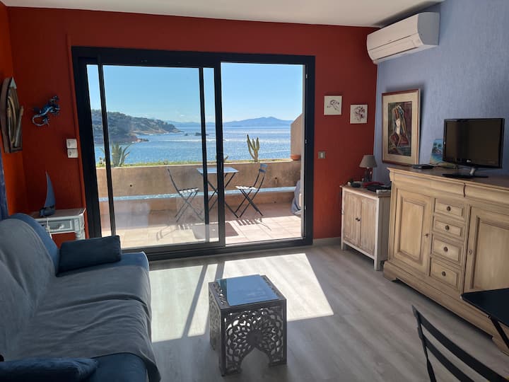 Magnifique Studio Front De Mer Climatisé - Carry-le-Rouet