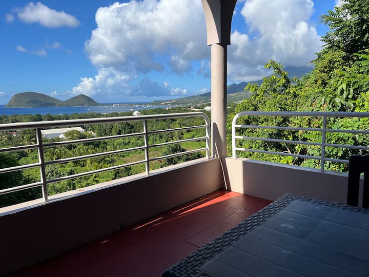 Balisier Apt 2 - 1 Bedroom Apt With Gorgeous View! - Dominica