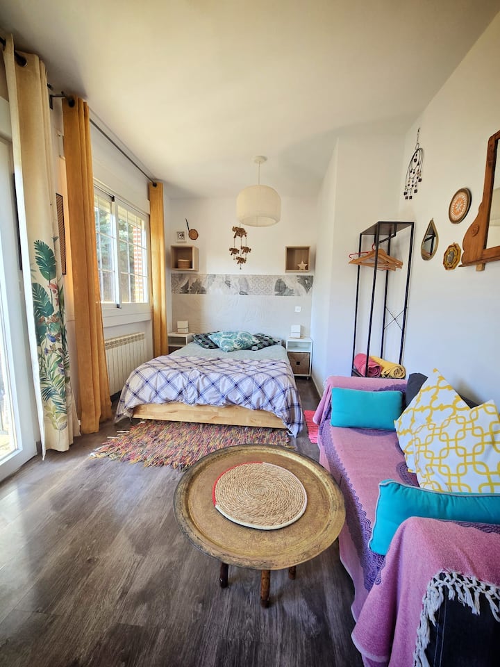 Acogedora Suite Con Entrada Autónoma. - Becerril de la Sierra