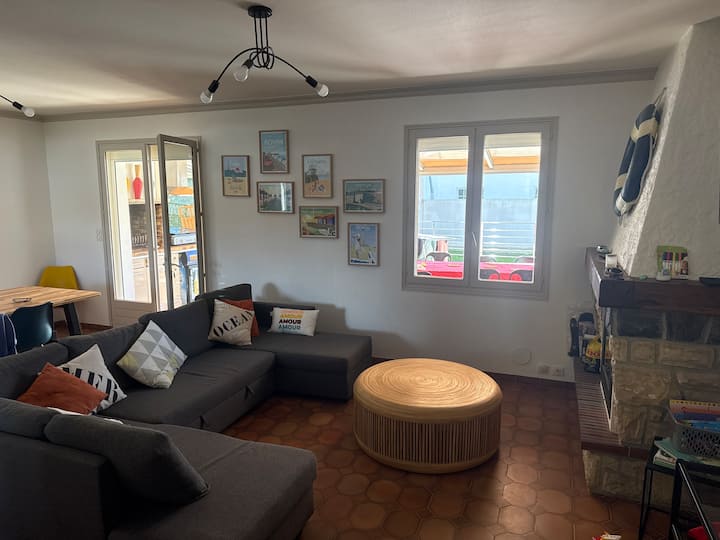 Villa Climatisée Avec Piscine, & Cheminée (Insert) - Plage Royan